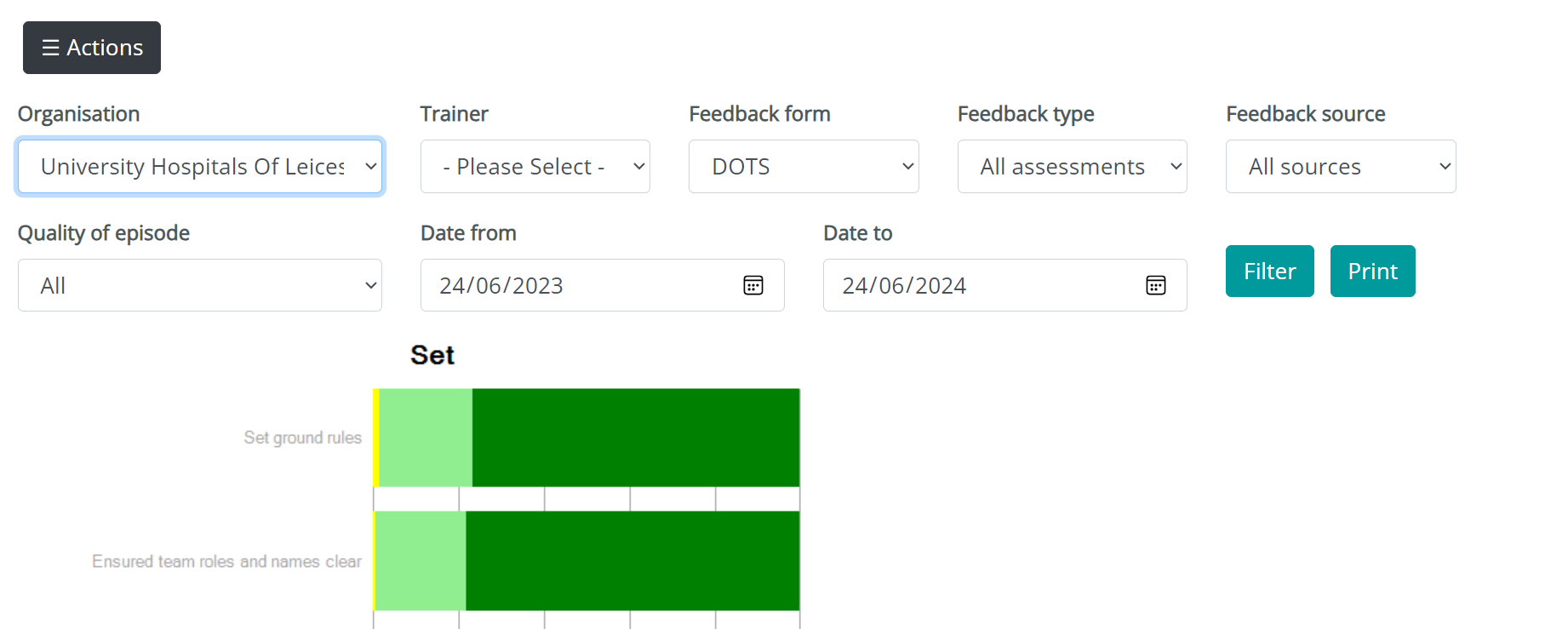 How do I complete a DOTS/LETS assessment? – The JAG