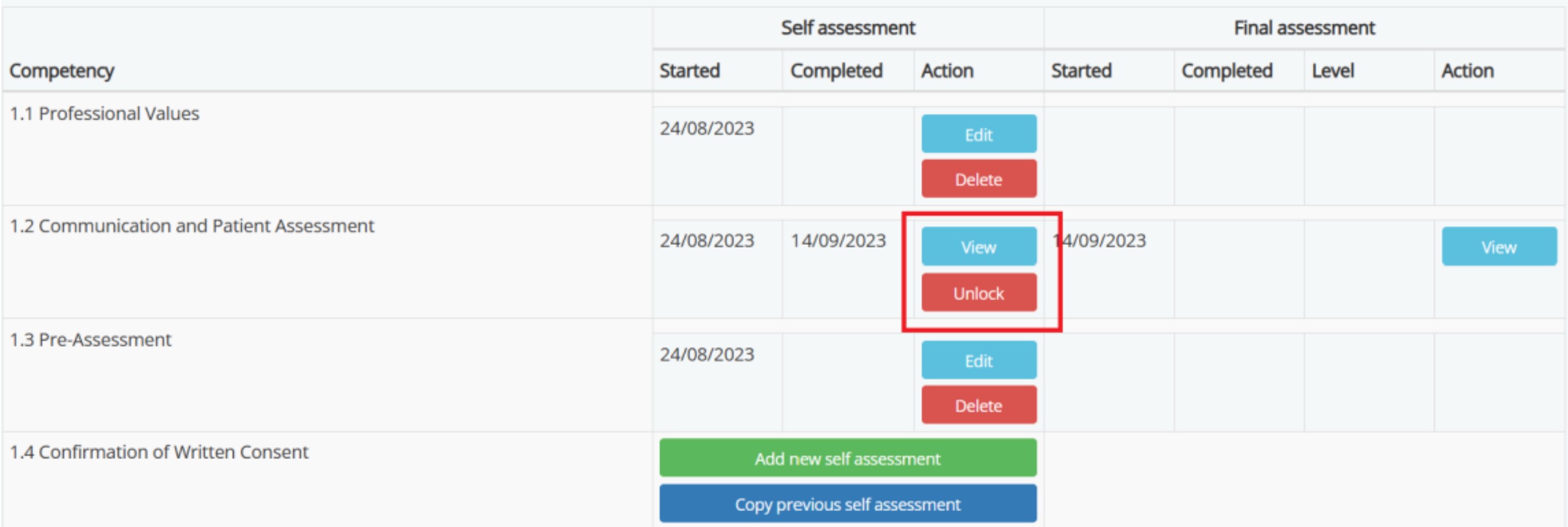 How do I unlock my self-assessment after I’ve submitted it for sign-off ...