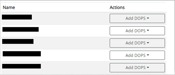 How do I add DOPS for a course attendee? – The JAG