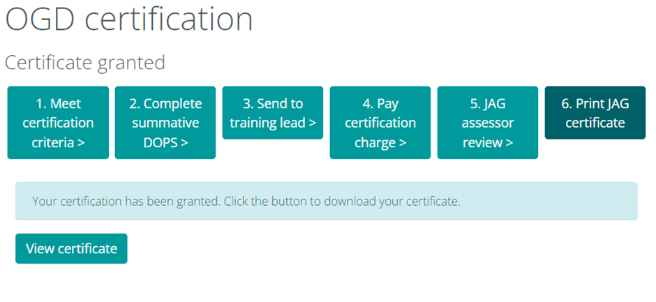 Where can I find my JETS certificate? – The JAG